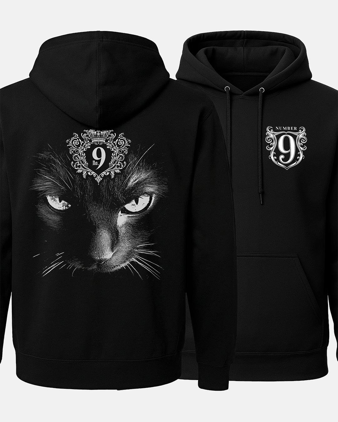 Life No. 9 Hoodie (2 Sided) – Lunatique U.S.